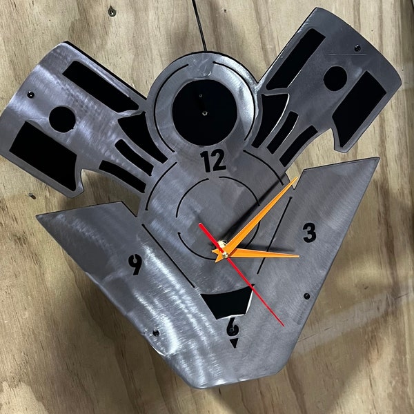Piston Clock Dxf - Etsy