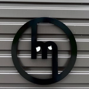 M Logo Rotary Dxf Dwg Svg Digital Files - Etsy