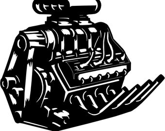 Skull Turbo Dxf Svg Dwg Digital Files - Etsy