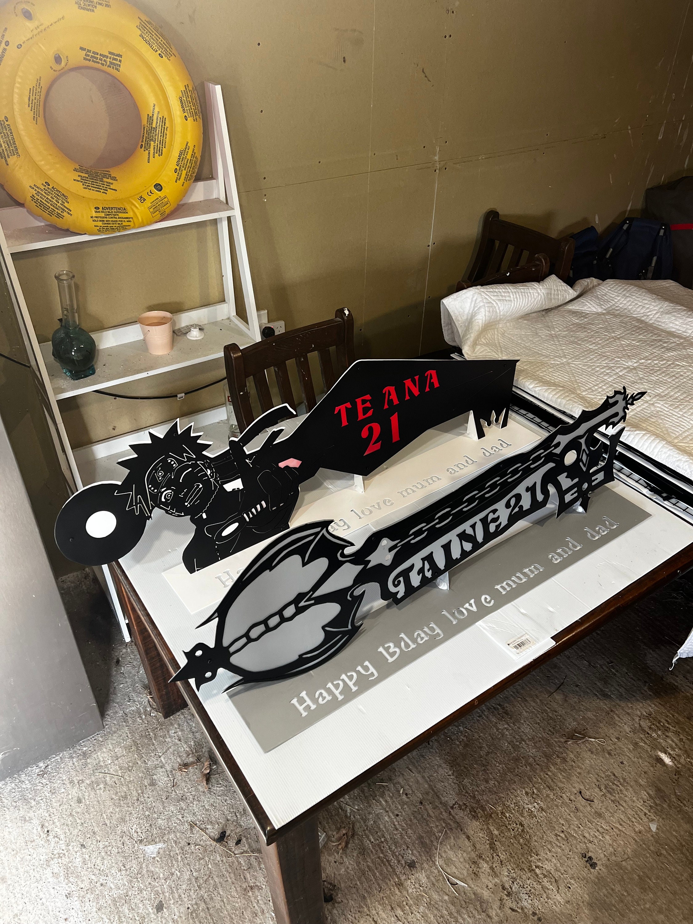 Narato Inspired Kunai Anime 21st Key Dxf Svg Dwg Digital Files for Cnc ...