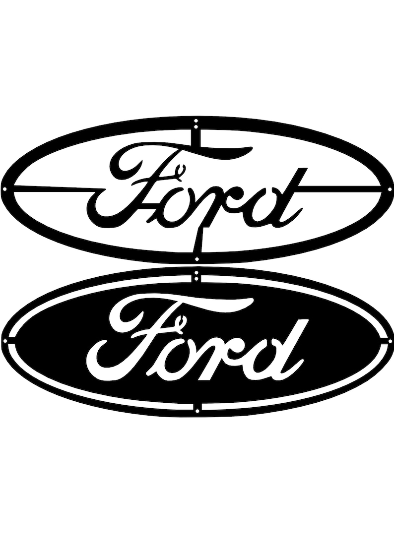 Ford Double Layered/sided DXF Cut Files - Etsy