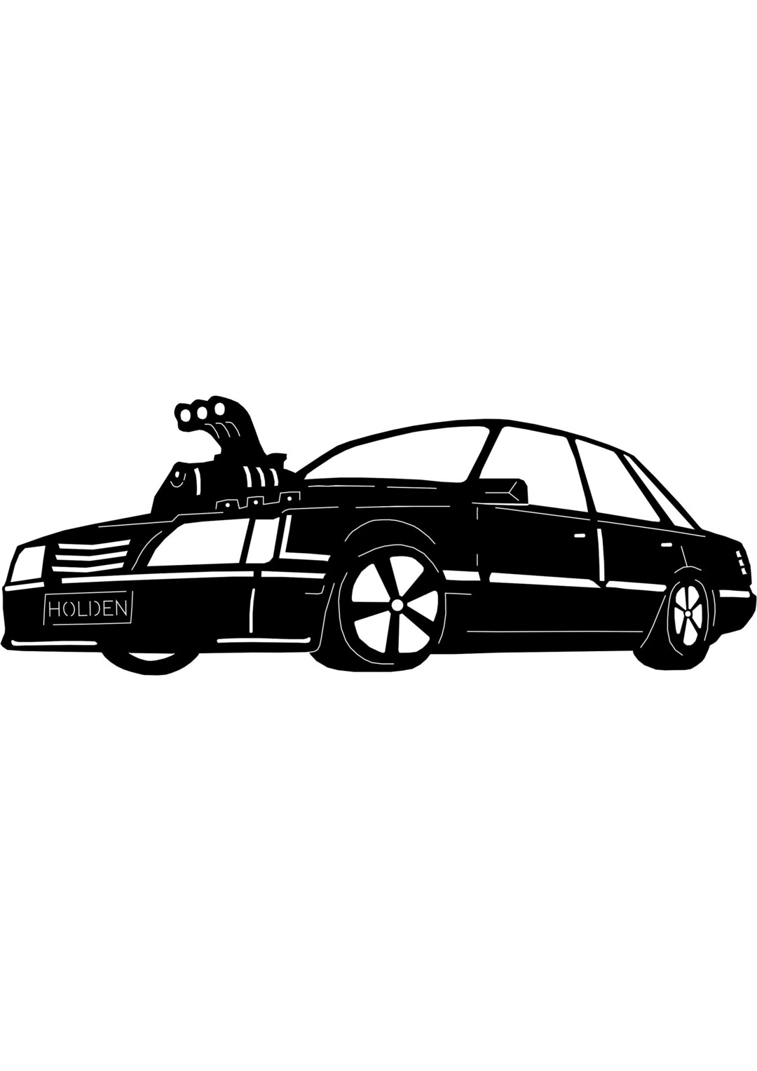 Holden VK Cnc DXF SVG Dwg Files - Etsy