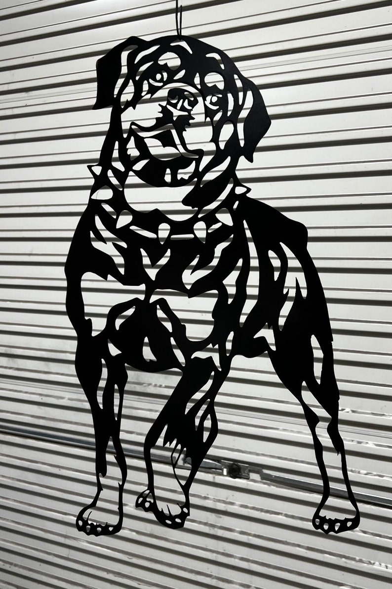 Rottweiler DXF SVG DWG Cnc Files - Etsy