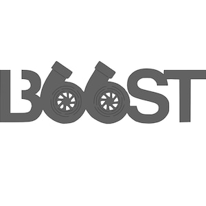 Boost Word Sign Dxf Cnc Svg Dwg Digital Files - Etsy