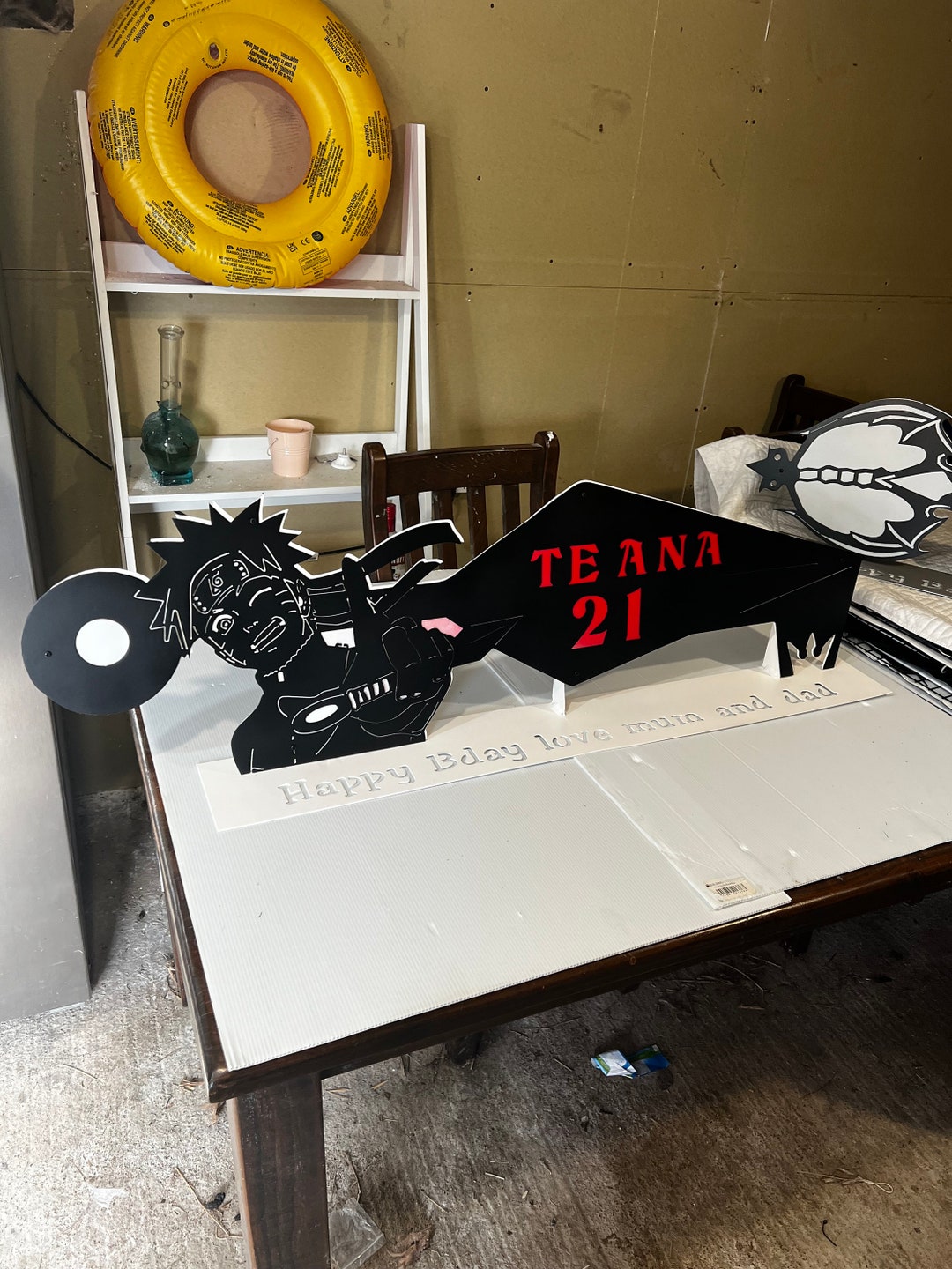 Narato Inspired Kunai Anime 21st Key Dxf Svg Dwg Digital Files for Cnc ...