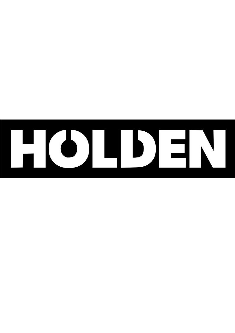 Holden Word Sign Dxf Svg Dwg Digital Files - Etsy