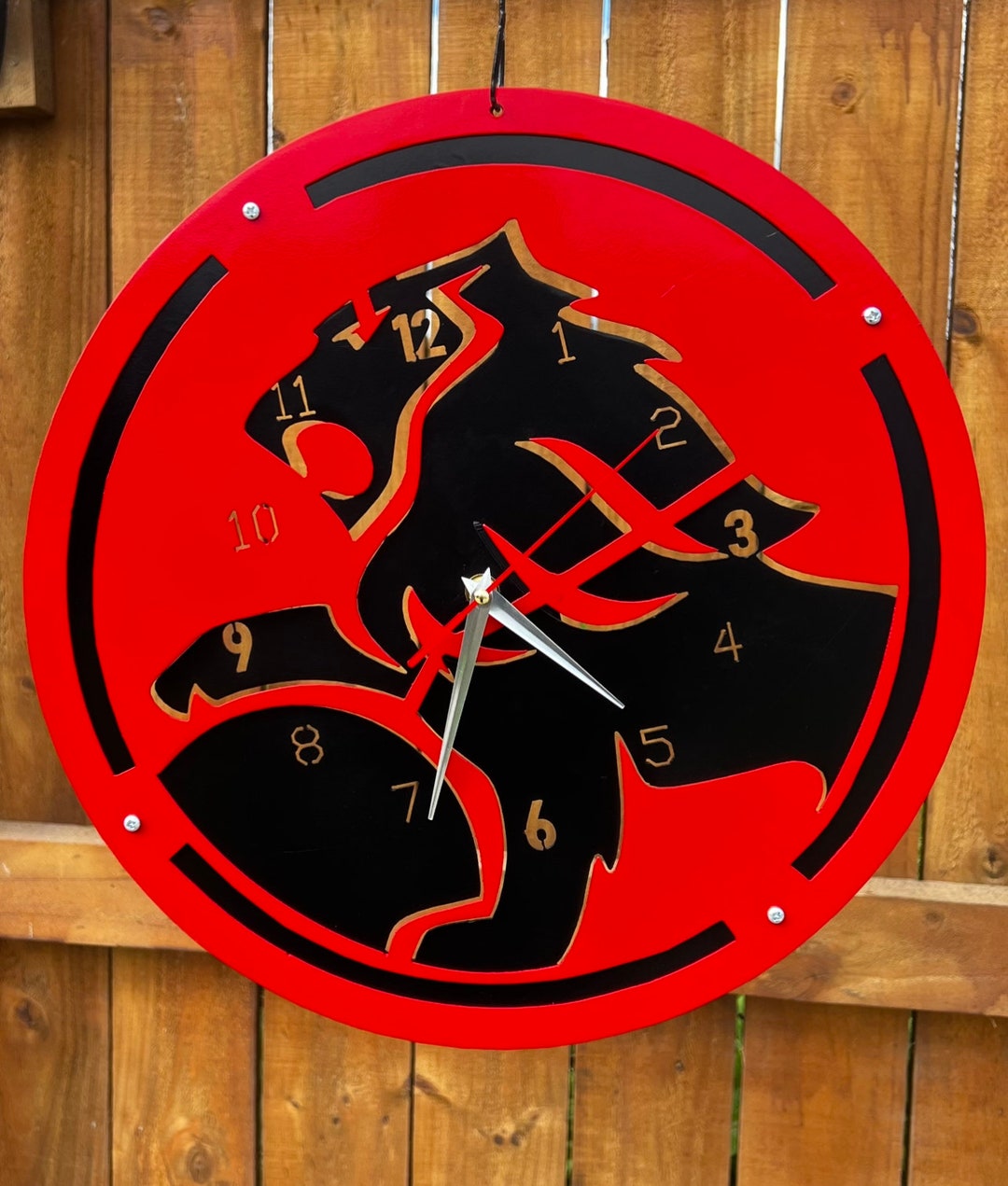 Holden Double Layered Clock DXF Files + SVG - Etsy