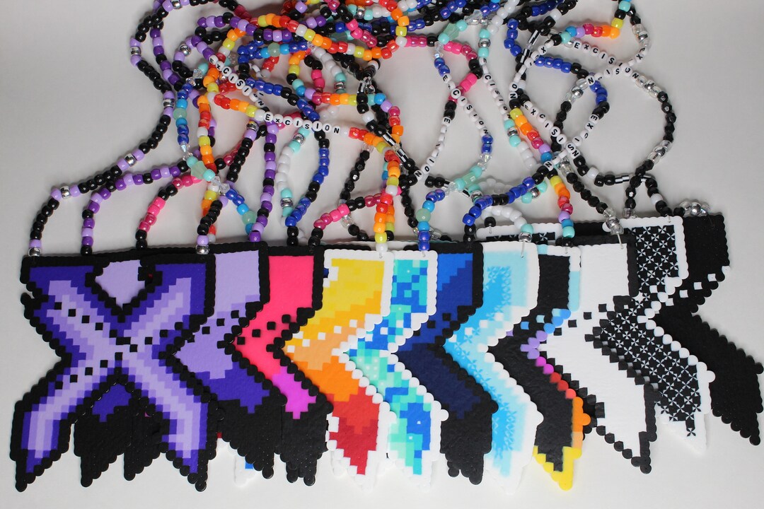 Excision Perler Necklace - Etsy Canada