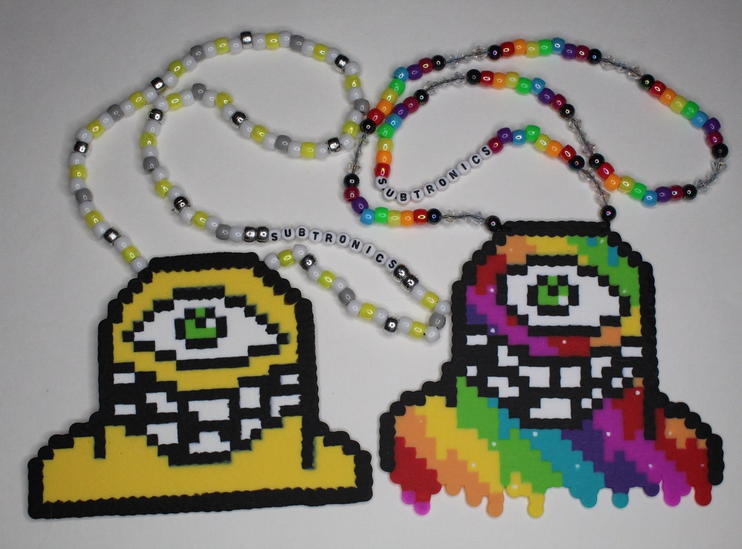 Subtronics Perler Necklace - Etsy