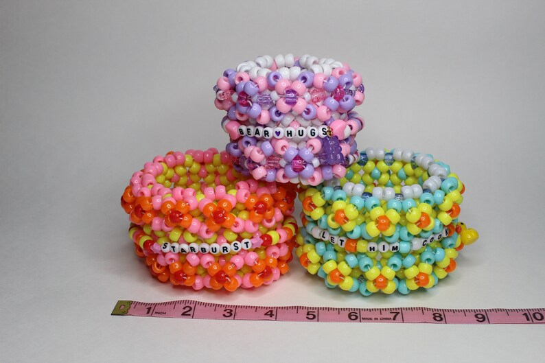 Themed Rotating Kandi Cuffs - Etsy