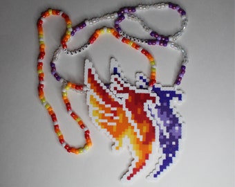 Illenium Perler / Rave Perler / Kandi Necklace - Etsy