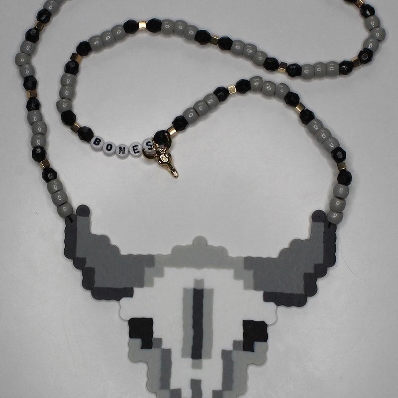 Perler Bead Skull - Etsy