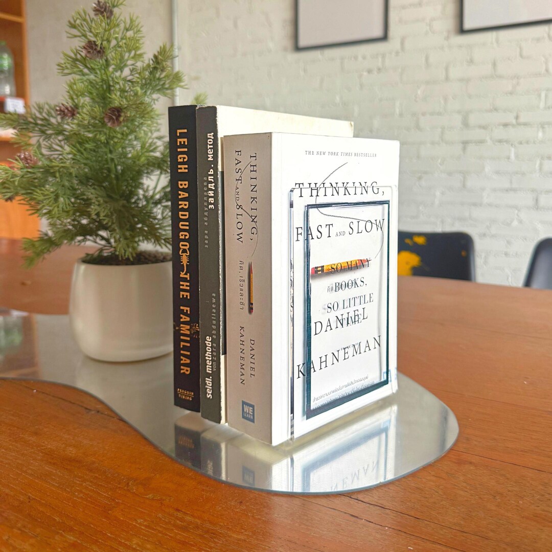Stylish Acrylic Bookends With Inspirational Quotes Perfect Gift for ...