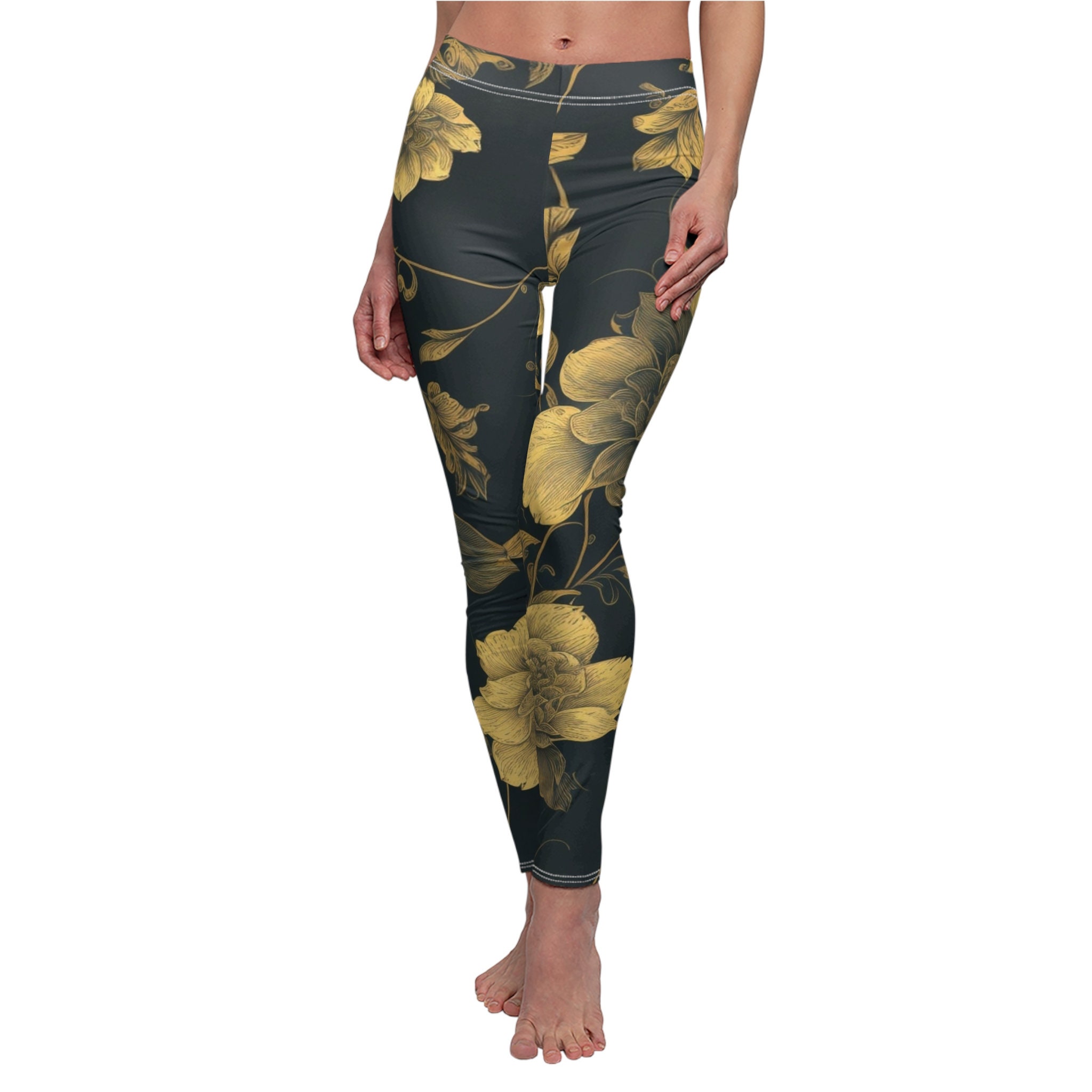 Hot Tights for Cool Girls - Wild Flower Leggings - Floral Design, Epic ...