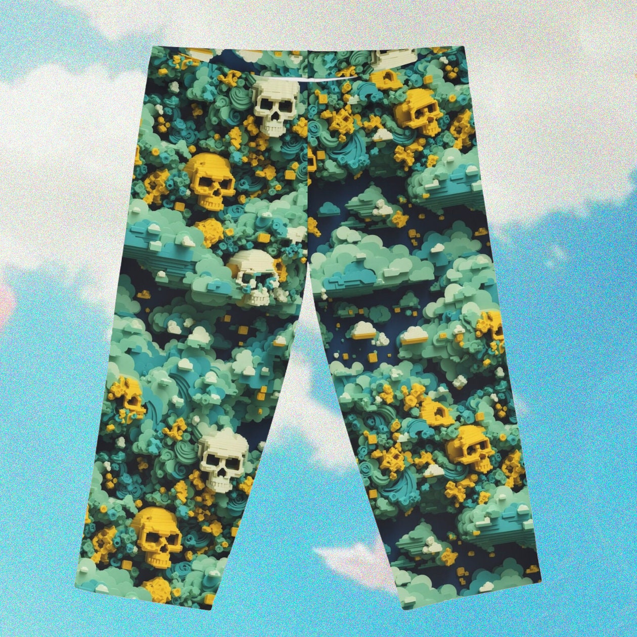 Emerald Area Gamer Girl Capris | 6 Sizes! | Designer Capri's, Retro ...