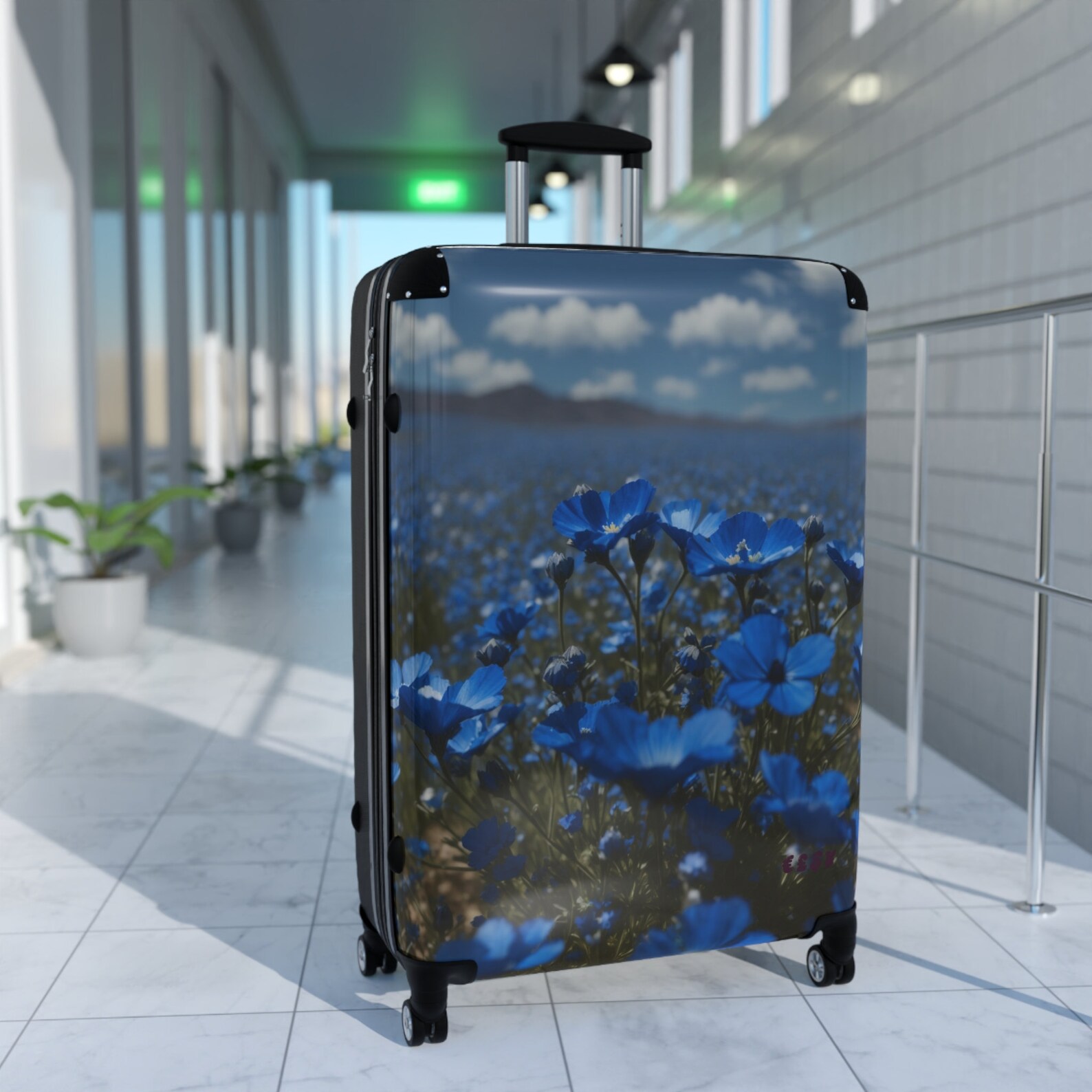 Ultimate Suitcase With Combination Lock and Travel Handle / Camouflage ...