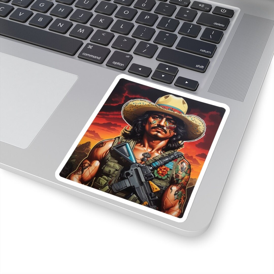 Carlos Camouflage, Sticker | 4 Sizes! | Rambo Sombrero, a Fierce ...