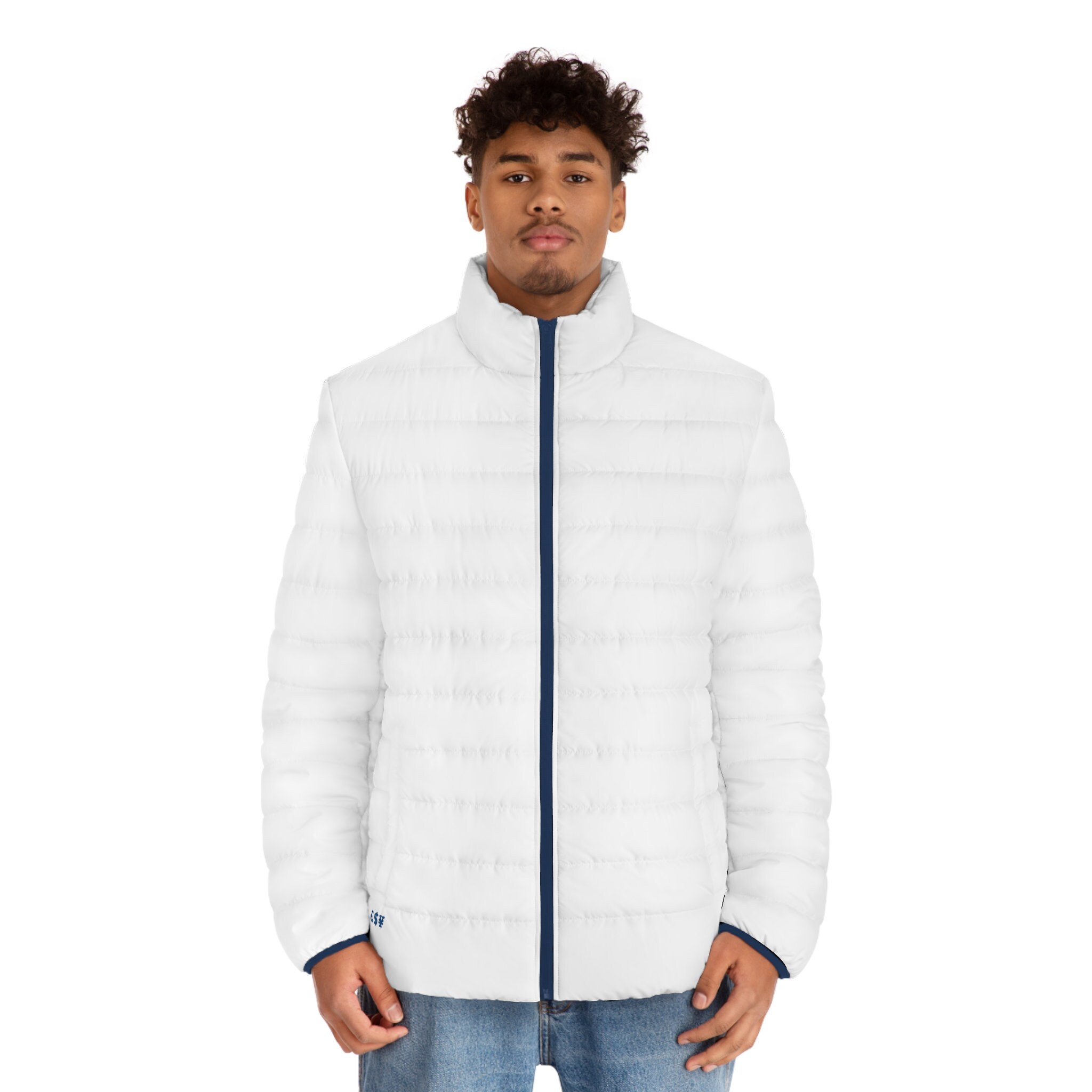Men's Puffer Jacket in 5 Sizes / the Original Easy Puffer White ...