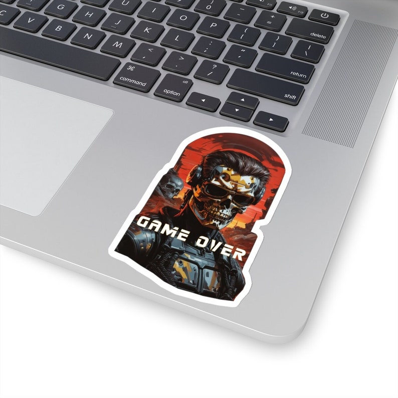 Game Over, Sticker | 4 Sizes! | so Here's to the Noobs, Who Took a Dive ...