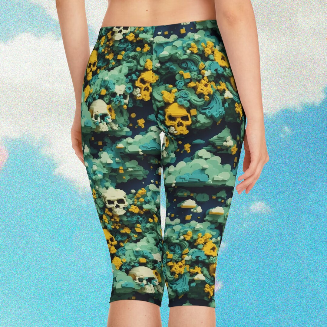 Emerald Area Gamer Girl Capris | 6 Sizes! | Designer Capri's, Retro ...
