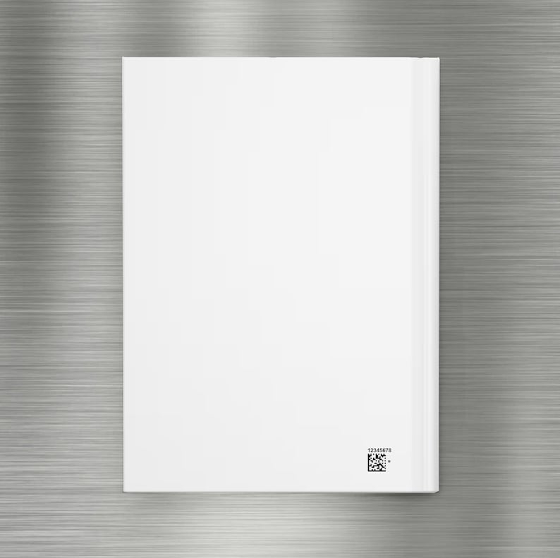 White Lined Notebook | Hardcover | 5.75"x8" | 150 Lined Pages to Be ...