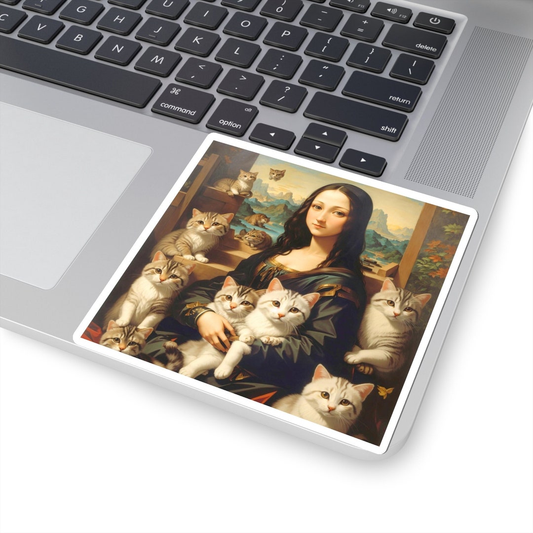 Gato Mona Lisa | "in the Louvre's Halls, She Sits in Grace, Her ...