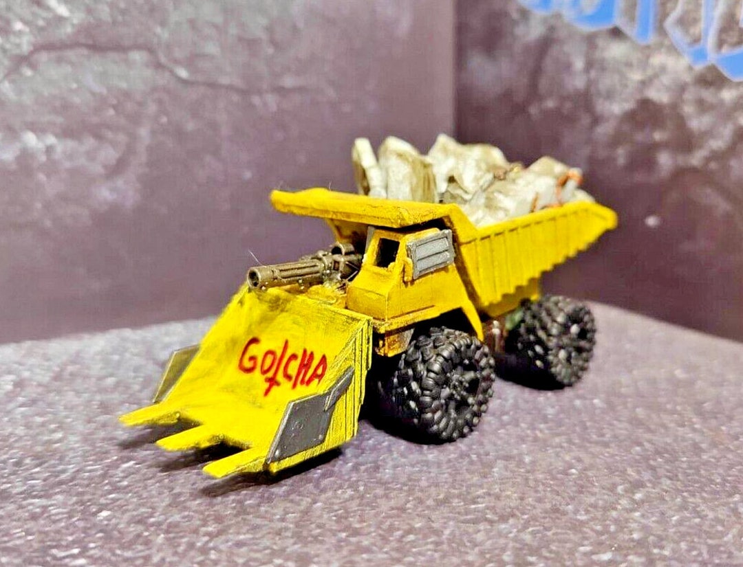 1/64 Gaslands Dump Truck Car Wars Autokill Mad Max Twisted - Etsy