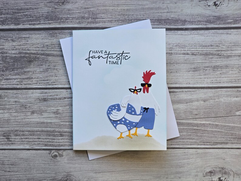 Chicken Card - Etsy