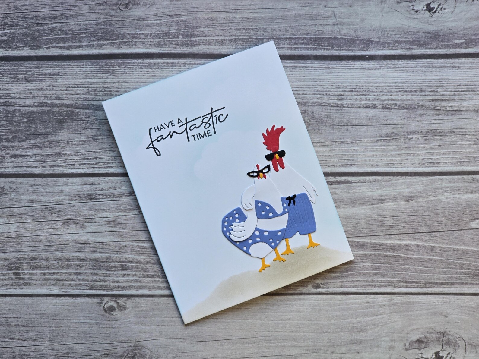 Chicken Card - Etsy