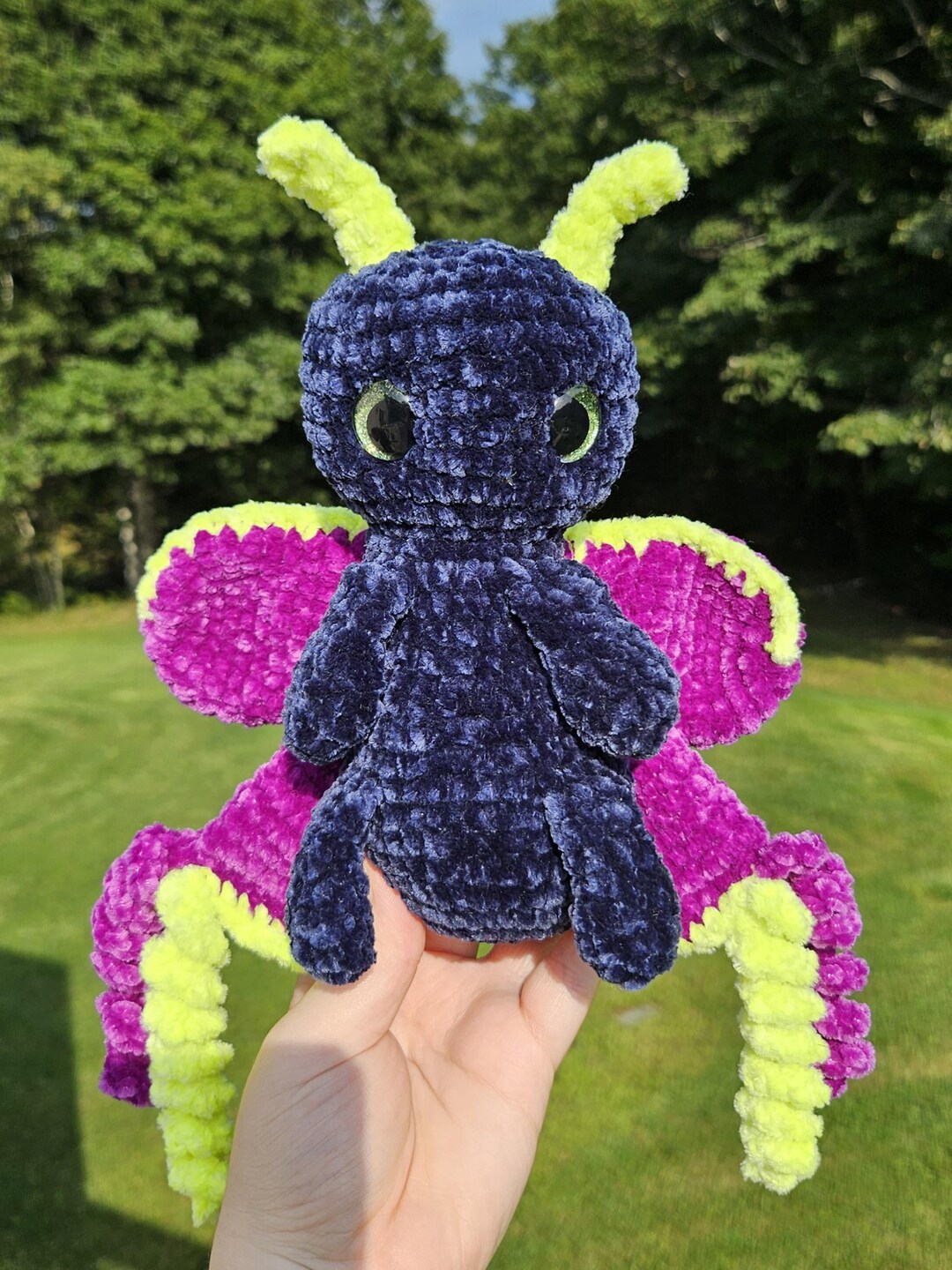 Crochet Moth - Etsy