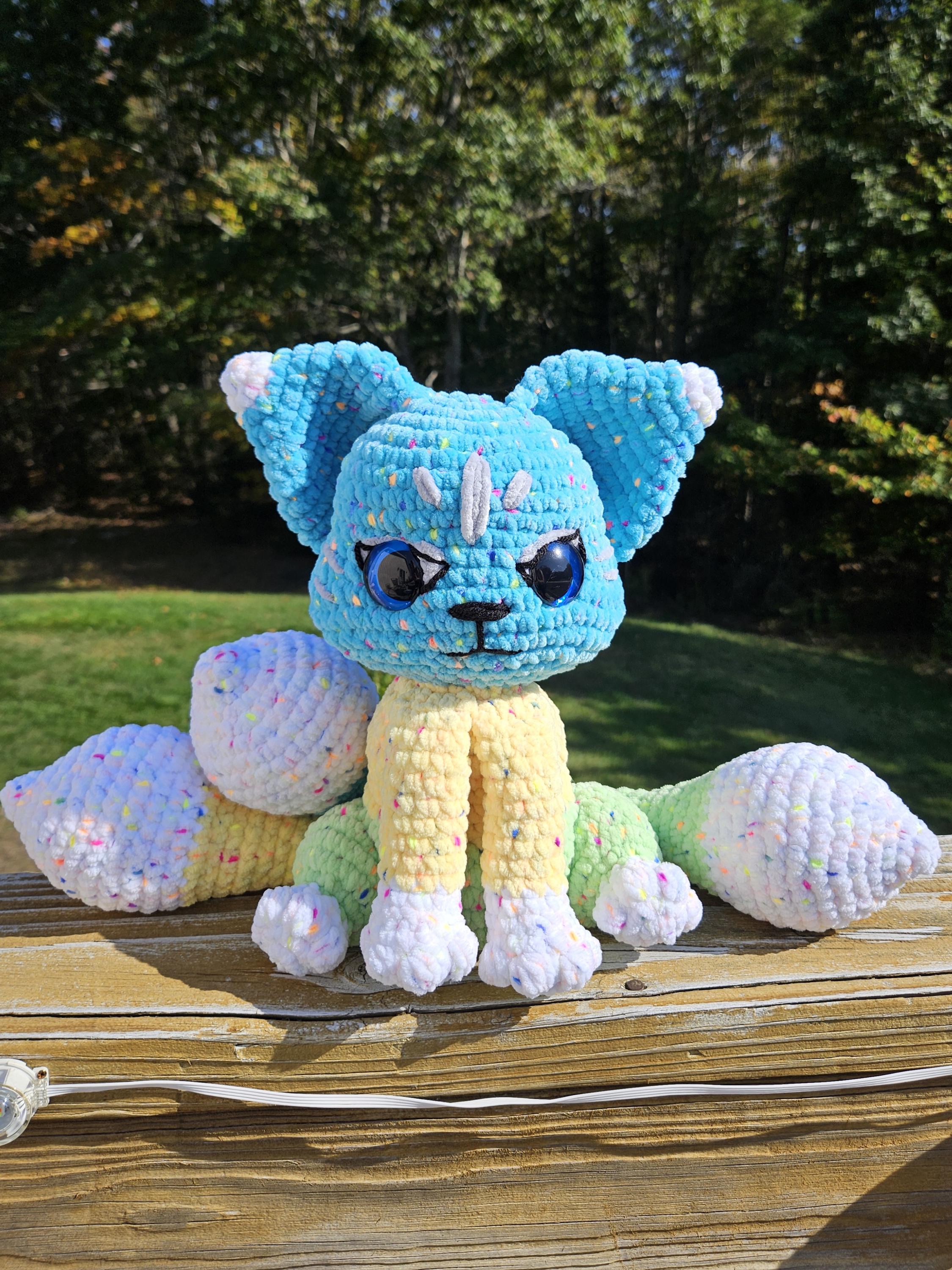 Kitsune Crochet Pattern - Etsy