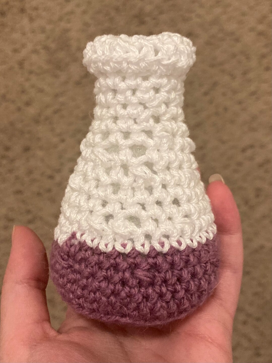 Crochet Erlenmeyer Flask - Etsy