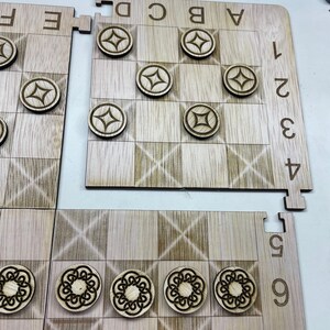 DIY Board Game Set: Checkers and Chess - Digital DXF File Included - Etsy