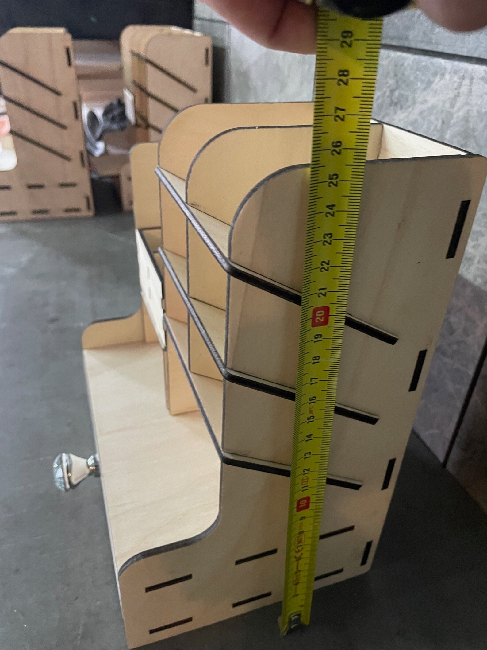 Unique Desk Organizer: Laser-cuttable DXF File - Create Your Own Piece ...