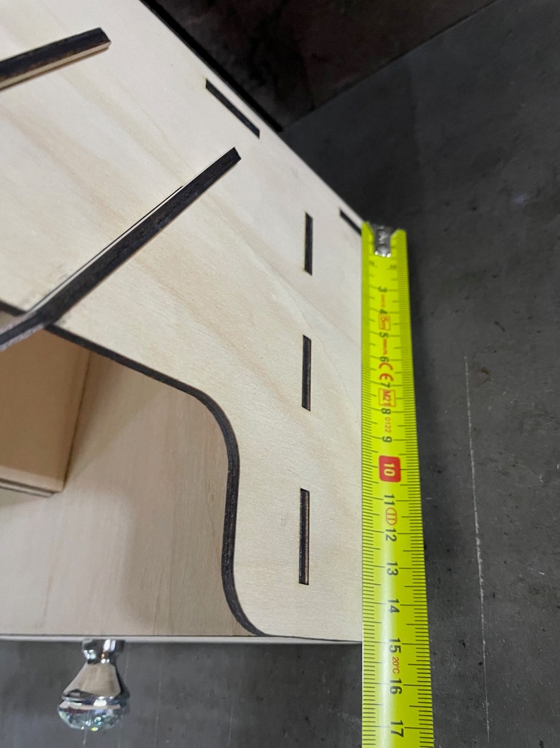 Unique Desk Organizer: Laser-cuttable DXF File - Create Your Own Piece ...