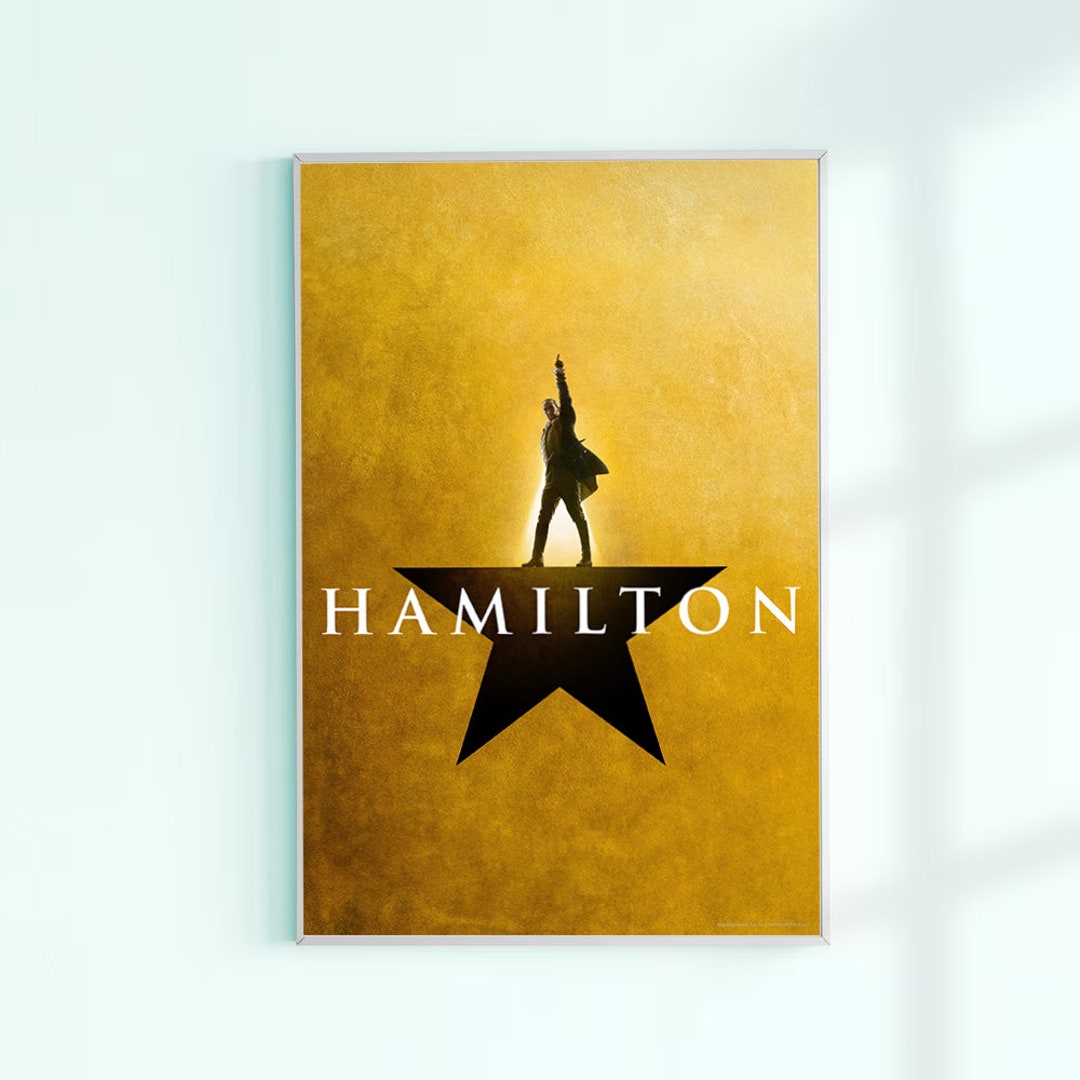 Hamilton Movie Poster Vintage Film Poster Wall Decor Home - Etsy