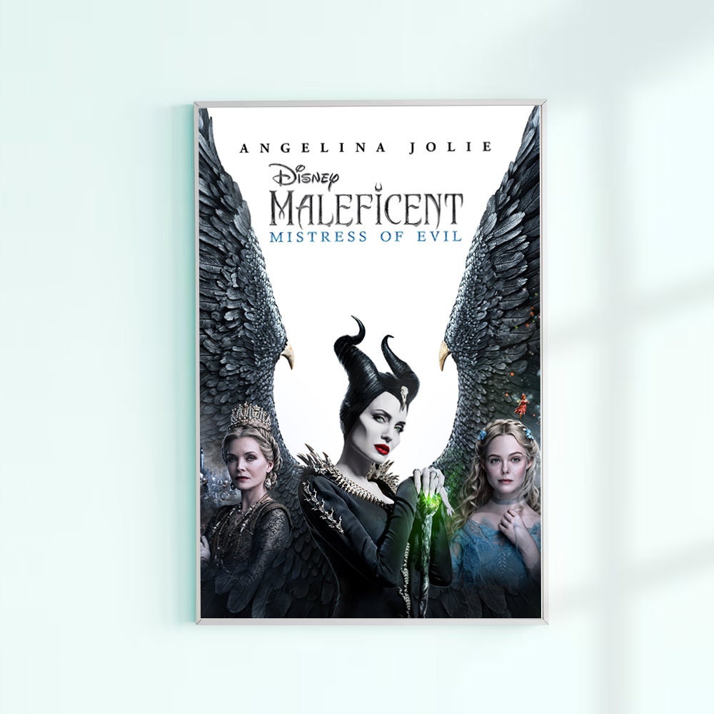 Maleficent Mistress of Evil Movie Poster Horror Film Poster - Etsy ...