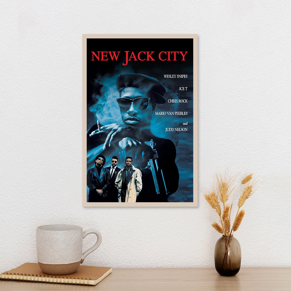 New Jack City Movie Poster Classic Film Poster Wall Decor Home - Etsy