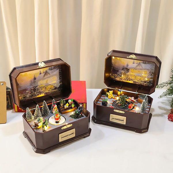 Rotating Music Box - Etsy