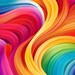 20-rainbow Pattern Design - Bold and Colorful Wall Art - Etsy