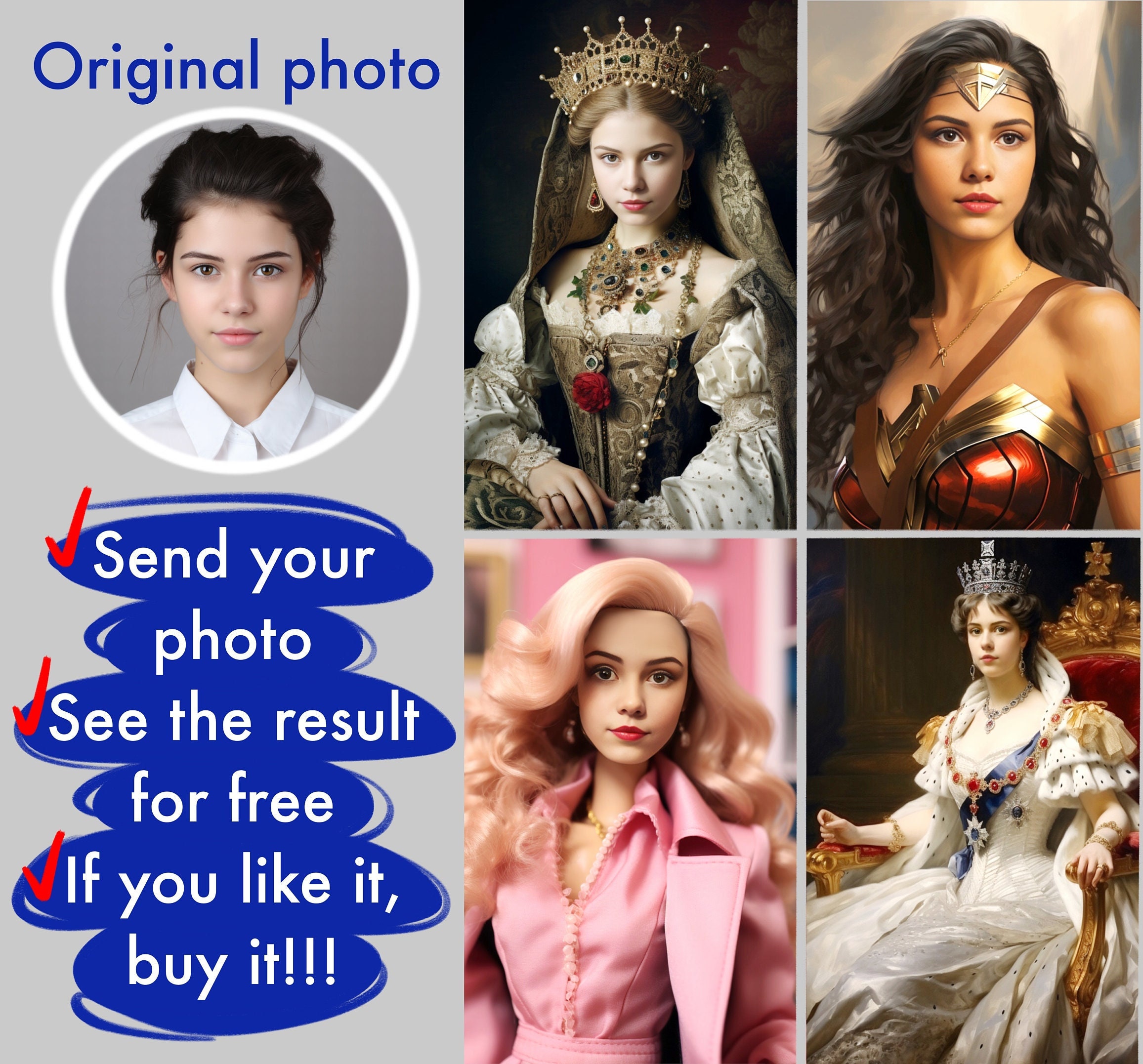 Individual Portrait by Photography, Renaissance Portrait, Realistic ...