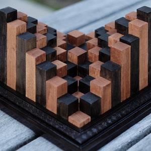 3D Chess Board - Etsy