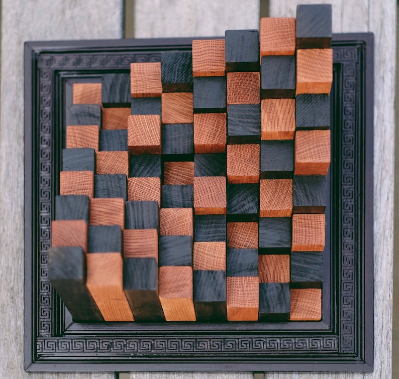 3D Chess Board - Etsy