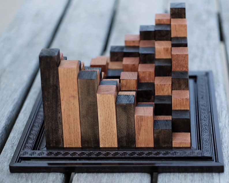 3D Chess Board - Etsy