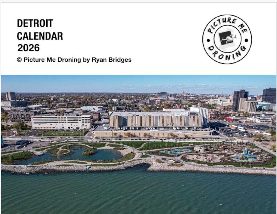 2026 Detroit Calendar - Etsy Australia