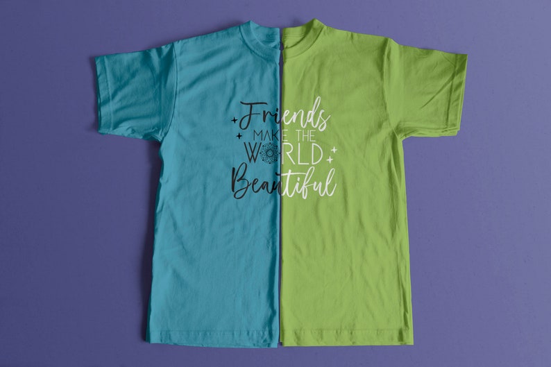 Paquete Svg de amistad Amigos Svg Png AI Pdf Mejores amigos - Etsy México