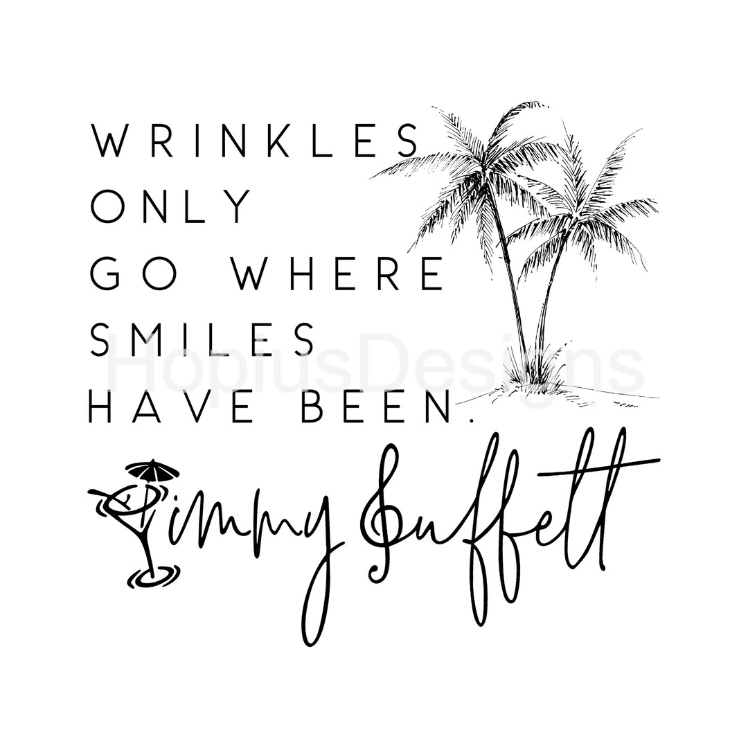 Palm Tree Jimmy Buffett SVG PNG: Tropical Digital Download - Etsy