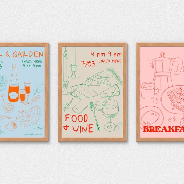 Set of 3 Prints - Etsy