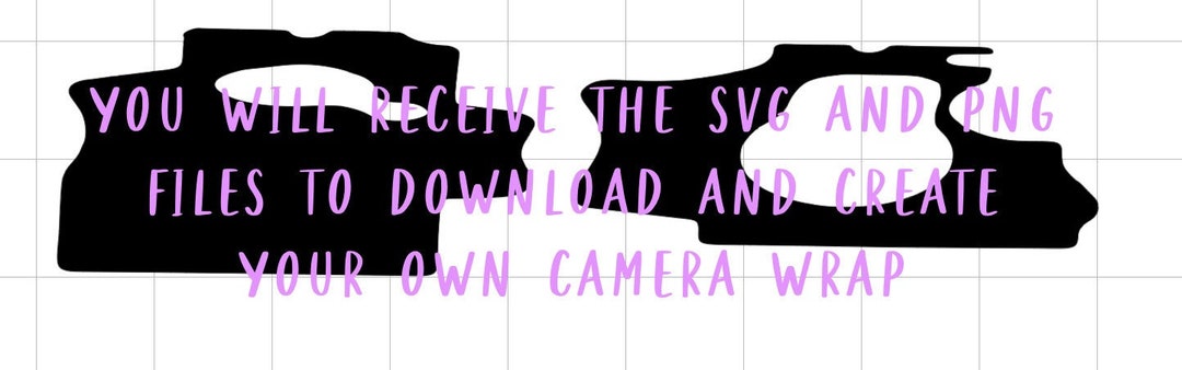Digital File -SVG and PNG File for Kodak Fun Saver DIY Camera Wrap ...