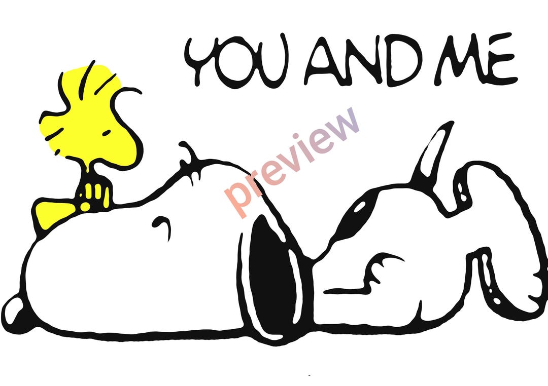 Snoopy Peanuts, Outline SVG | Cricut, Cut File, Digital File - Instant ...